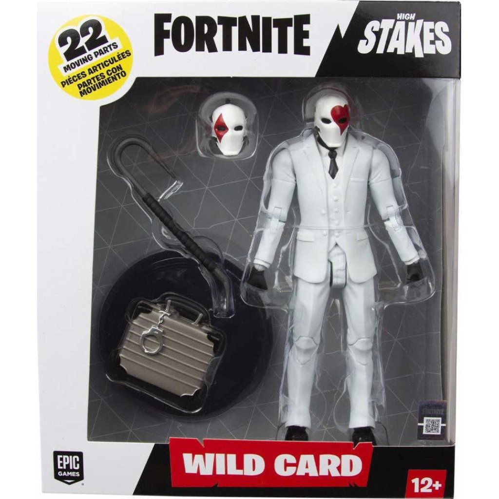 Fortnite - Wild Card red Action Figure | MAD GAMES