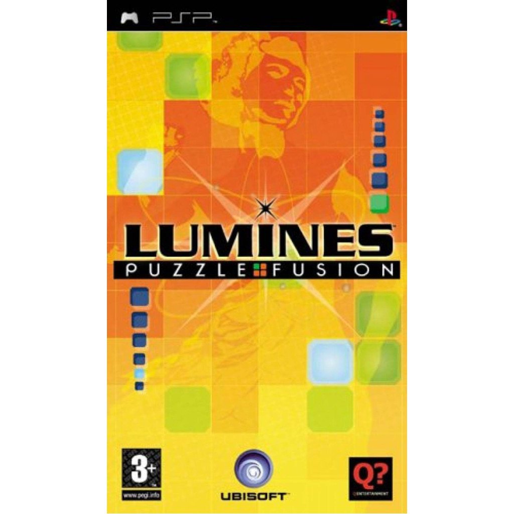 Lumines Puzzle Fusion - PSP Puzzle Game | Mad-Games.gr