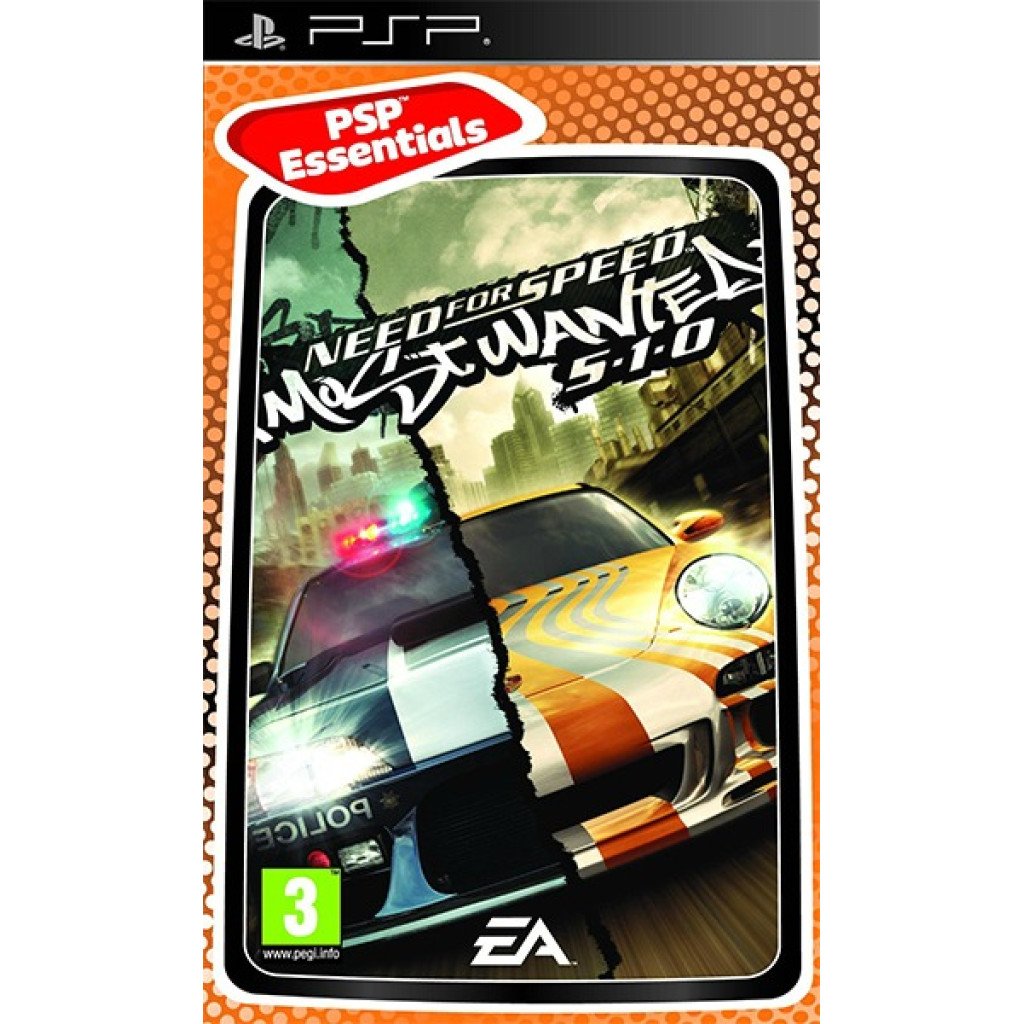 Need for Speed Most Wanted 5.1.0 Essentials Μεταχ. - PSP